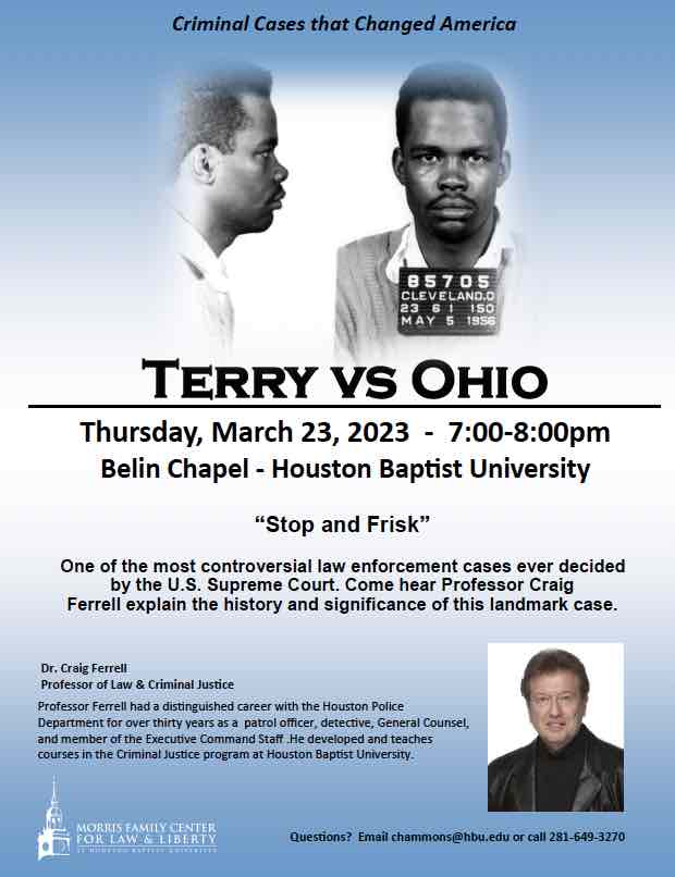 Upcoming Events | Center for Law and Liberty | HCU