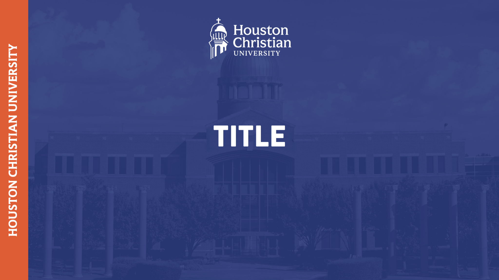 PowerPoint Templates | Houston Christian University