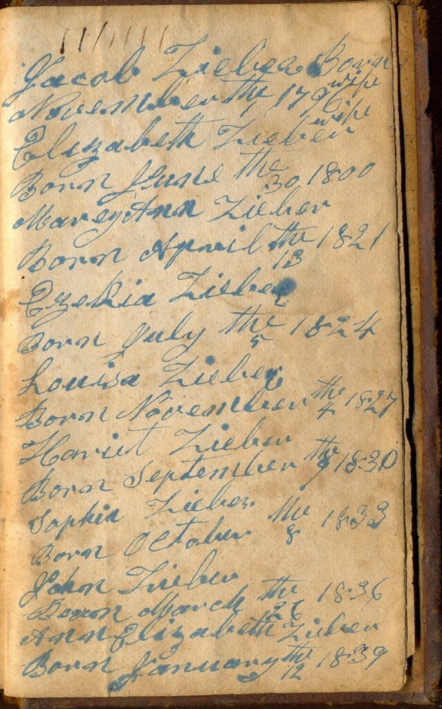 Zieber, Jacob (b.1796) and Elizabeth Zieber (b.1800) | Museums