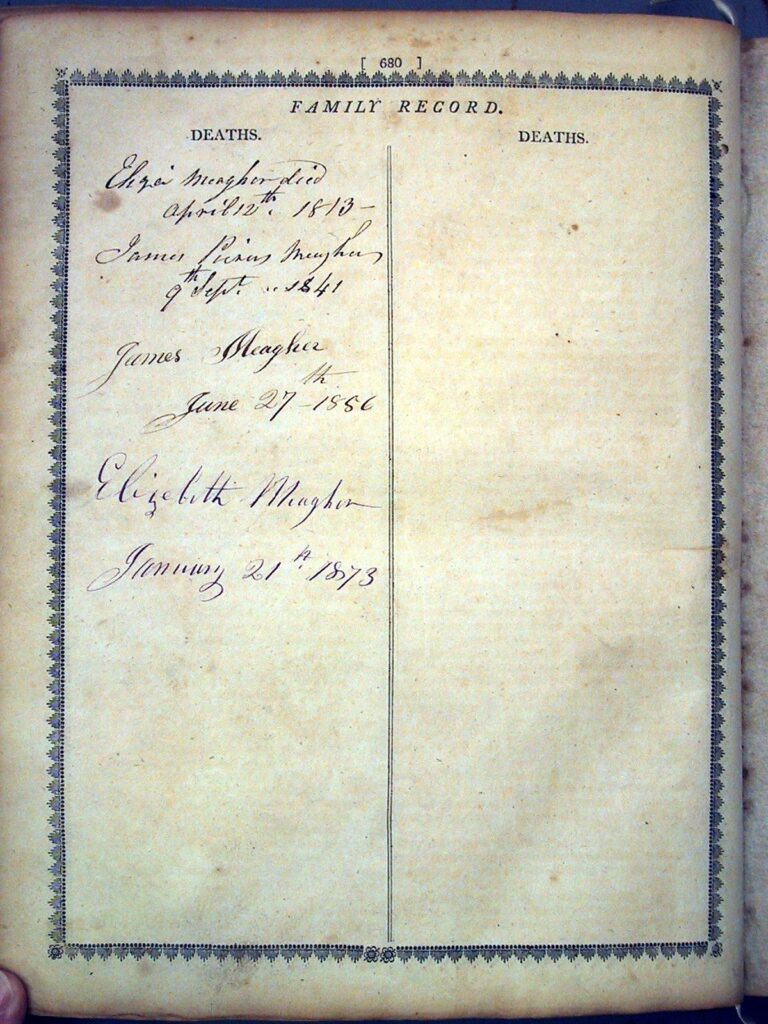 Meagher, James (b.1779) and Elizabeth Meagher (b.1785) | Museums