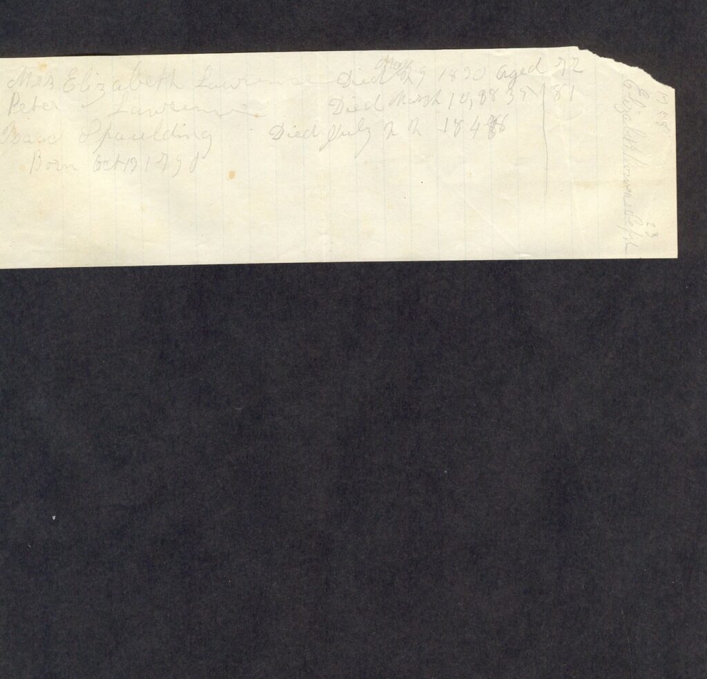 Lawrence, Peter (1784-1852) and Betsey Shedd (1785-1845) | Museums