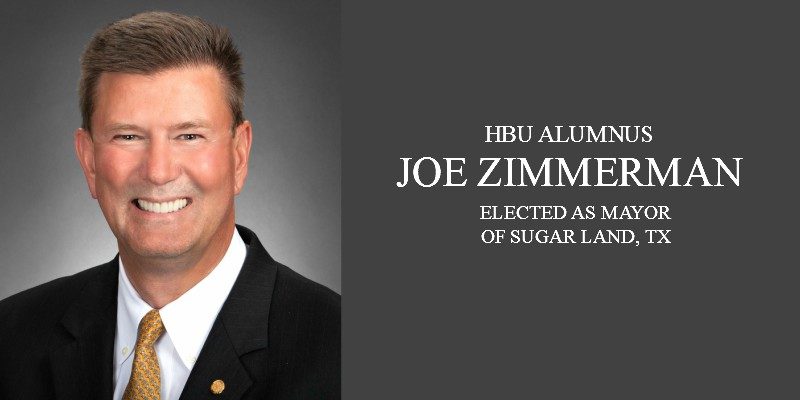 HBU Alumnus Zimmerman Elected Mayor of Sugarland | Houston Christian ...