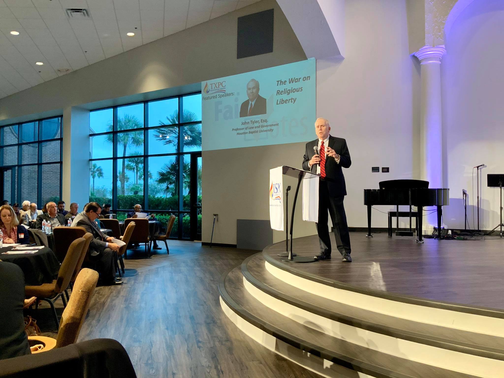 Dr. John Tyler Speaks at Religious Freedom Workshop | Houston Christian ...