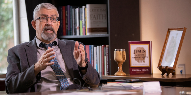 Renowned School of Christian Thought Professor Explores Oldest Texts ...