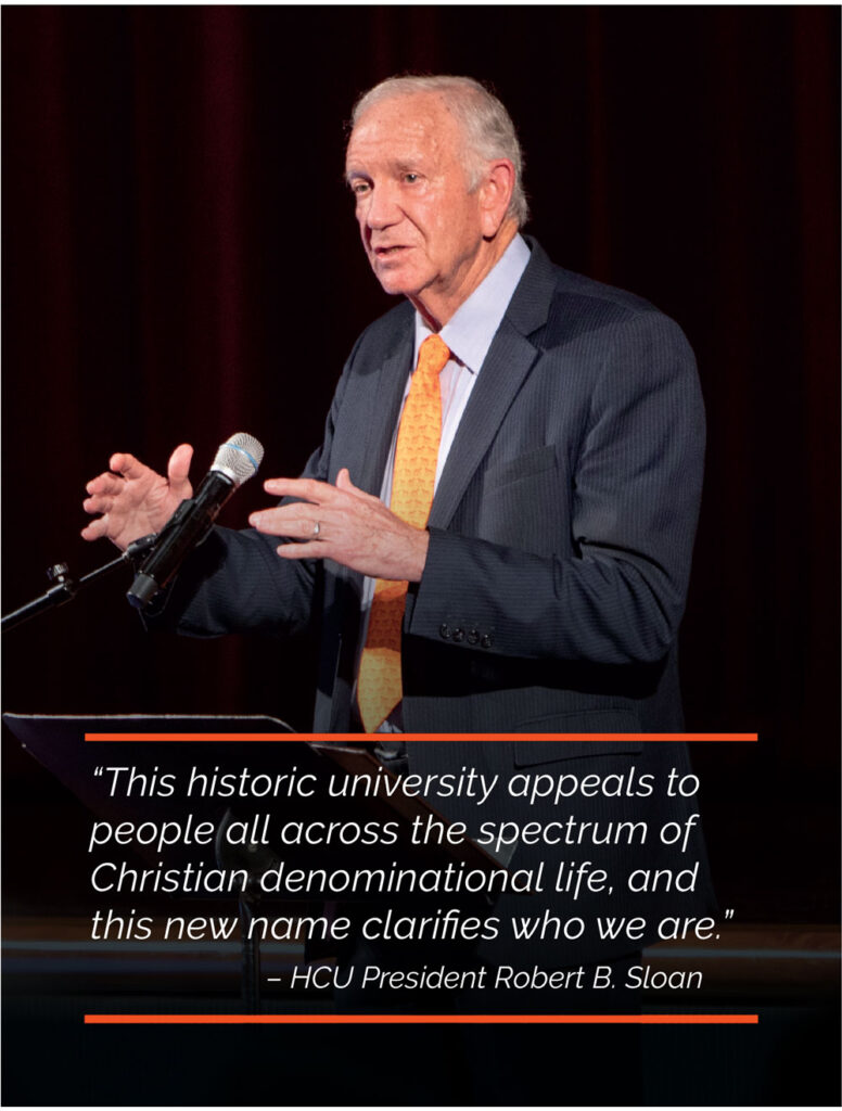 Unveiling HCU's New Logo & Brand | Houston Christian University