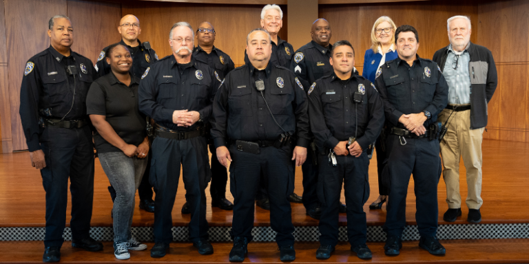 HCU Police Officers Receive New HCU Badges in Special Ceremony ...