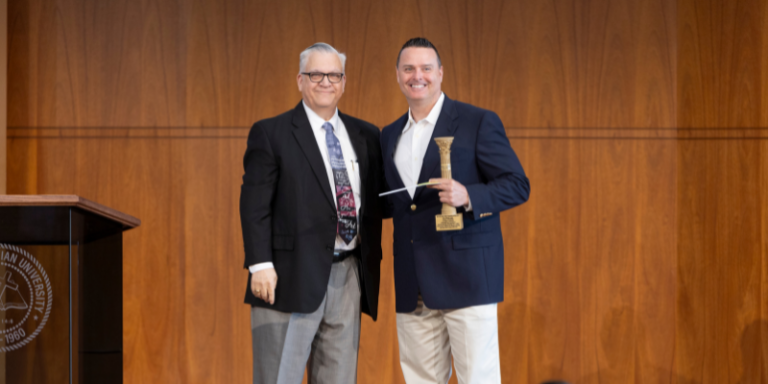 Dr. Mark D. Gaus Named Opal Goolsby Outstanding Professor | Houston ...