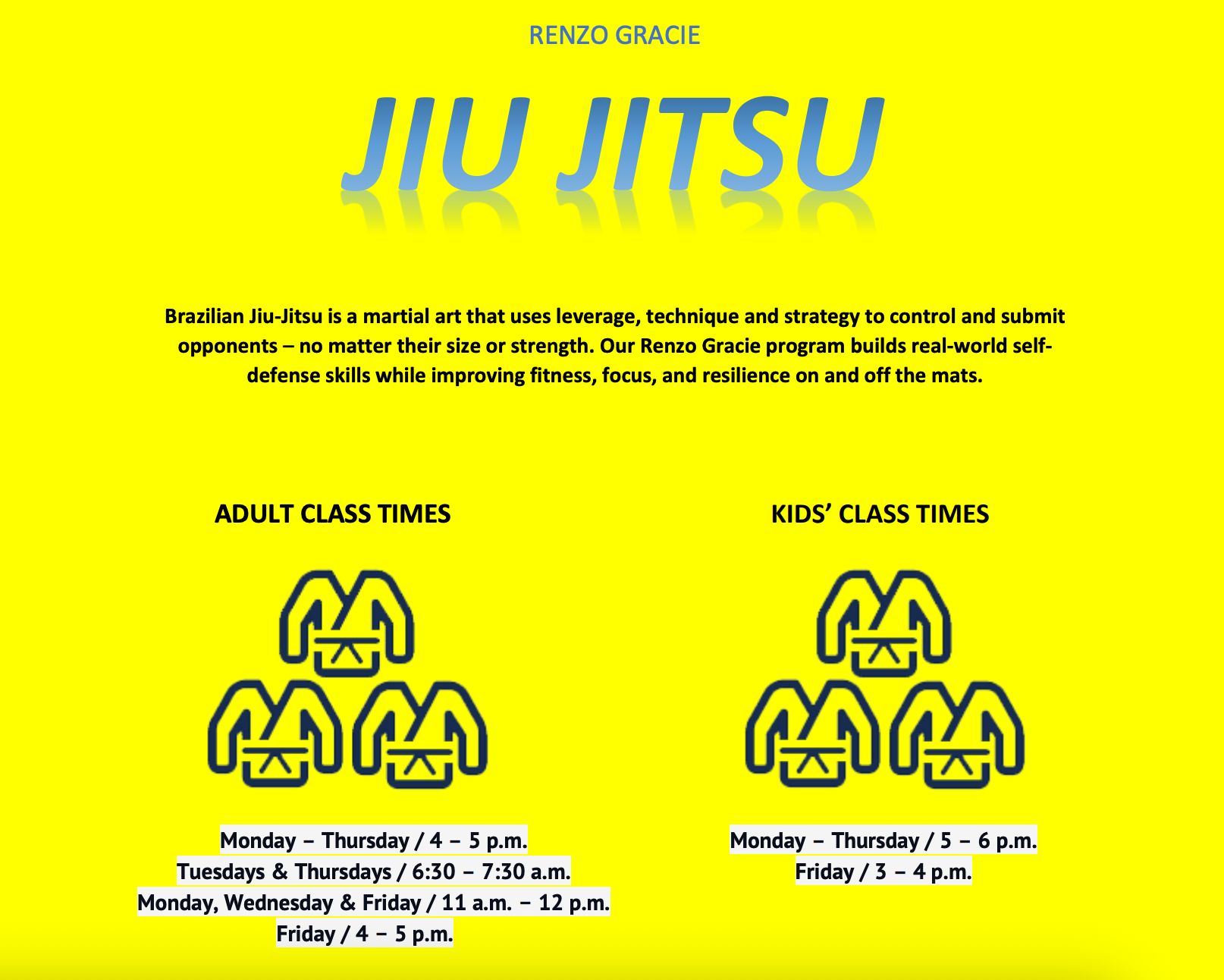 Jiu-Jitsu Training Class | Houston Christian University