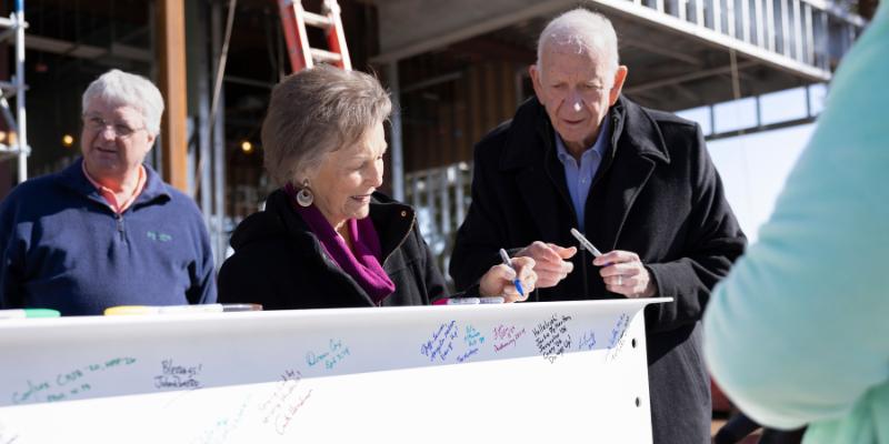 HCU Hosts Topping Off Ceremony for Smith Engineering, Science and ...
