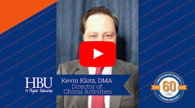 #151 - Dr. Kevin Klotz, Assistant Professor of Music | Houston ...