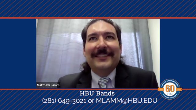 #187 - Dr. Matthew Lamm, HCU Director of Bands & Instrumental Studies | Houston Christian University