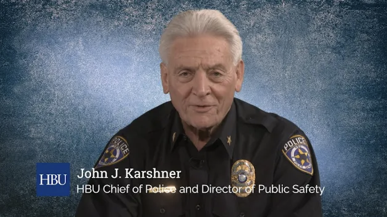 #229 Chief John Karshner on Think About It | Houston Christian University