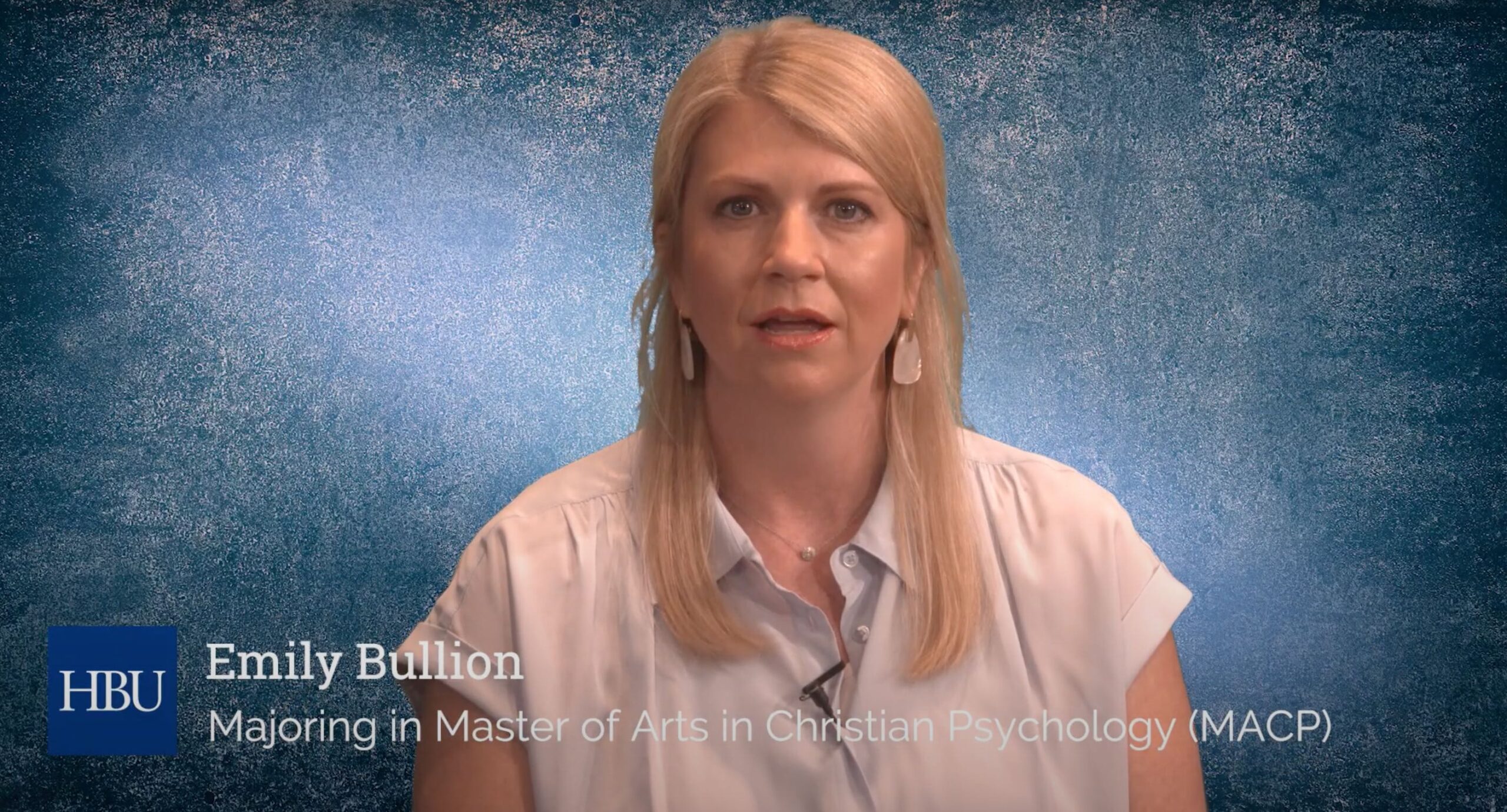 #242: Emily Bullion, Graduate Student at HCU's Counseling program, is ...