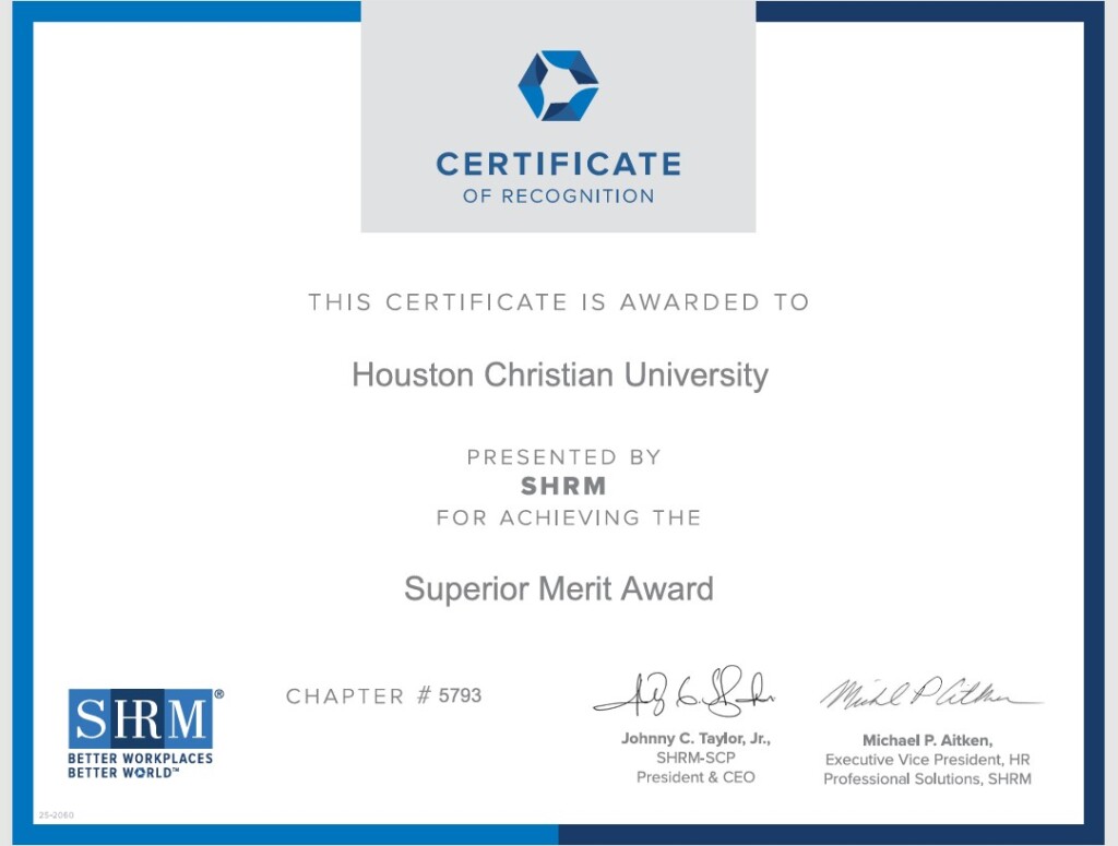 Society for Human Resource Management (SHRM) | Houston Christian University